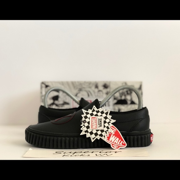 Vans | Shoes | Vans Classic Slipon Marvel Black Widow | Poshmark